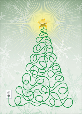 Light Up the Holiday Season with Our Electrician Christmas Cards ...
