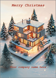 Personalized Architects Merry Elf Cards | Ziti Cards