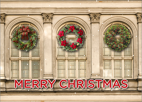 Custom Architecture Christmas & Holiday Cards | Ziti Cards