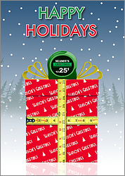 Carpenters Tools Christmas Cards | Ziti Cards