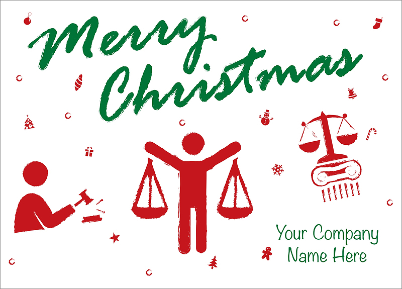 Christmas Legal Card (Glossy White) | Ziti Cards
