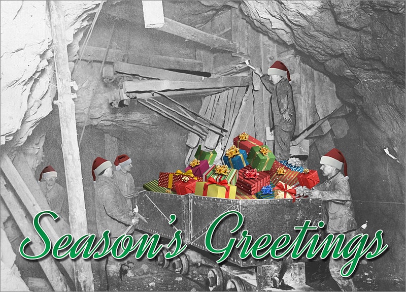 Christmas Present Mine (glossy) | Ziti Cards