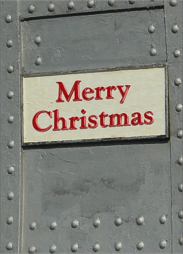 Ironworker Christmas Lights Cards Personalized For Your Business