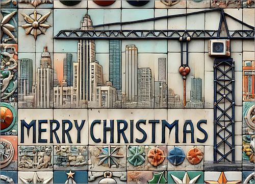 Construction Christmas Cards | Construction Holiday Cards