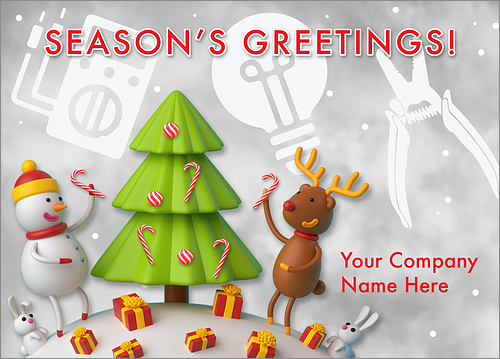 Electrical Christmas Cards