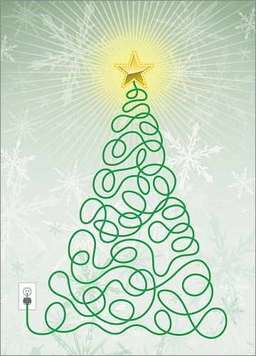 Electrical Christmas Cards