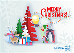 Electrical Christmas Cards | Electrical Holiday Cards