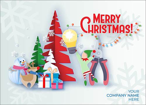 Electrical Christmas Cards