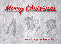 Electrical Christmas Cards | Electrical Holiday Cards