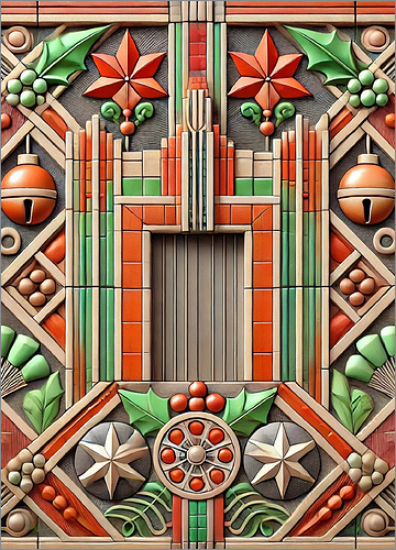 Elevator Gift Wrap Christmas Cards Customized For Your Business