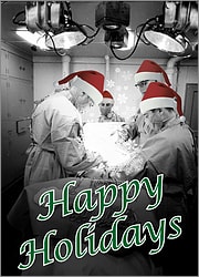 Customizable Doctor Holiday Card | Ziti Cards