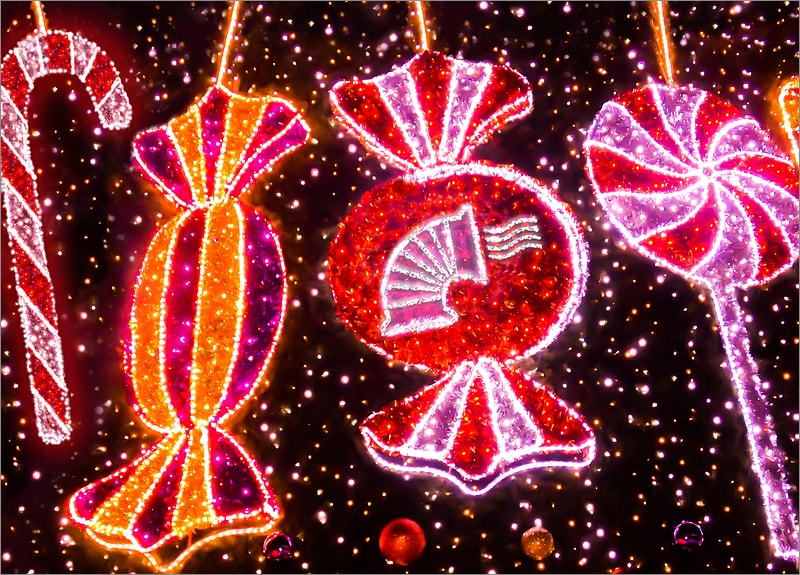 HVAC Christmas Lights Card (Glossy White) | Ziti Cards