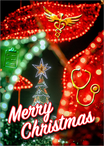 Ziti Cards - Customized Medical Christmas Cards | Ziti Cards