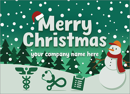 Ziti Cards - Customized Medical Christmas Cards | Ziti Cards
