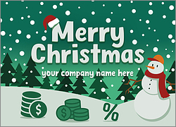 Financial Christmas Cards | Financial Holiday Cards