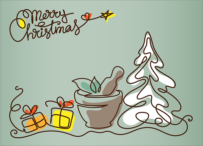 Pharmacist Christmas Card - Pharmacist Christmas Card