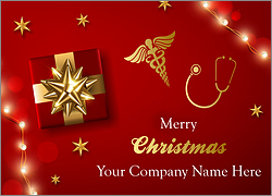 Medical Ornament Cards Personalized For Your Business
