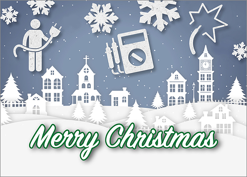Electrical Christmas Cards
