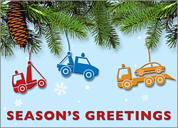 Geared Automotive Christmas Cards | Ziti Cards
