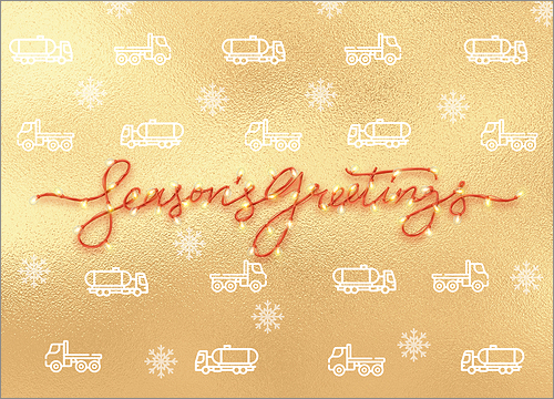 Ziti Cards - Custom Trucking Christmas Cards | Ziti Cards