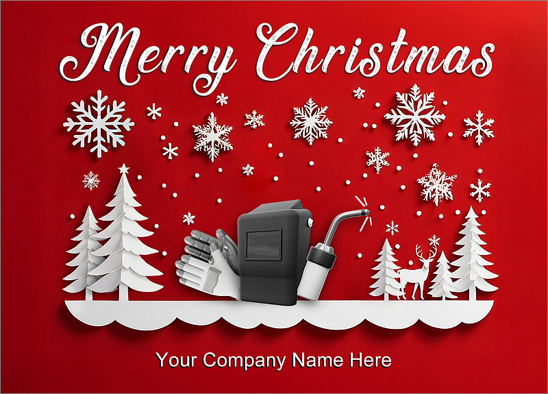 Welding Joy Card (Glossy White) | Ziti Cards